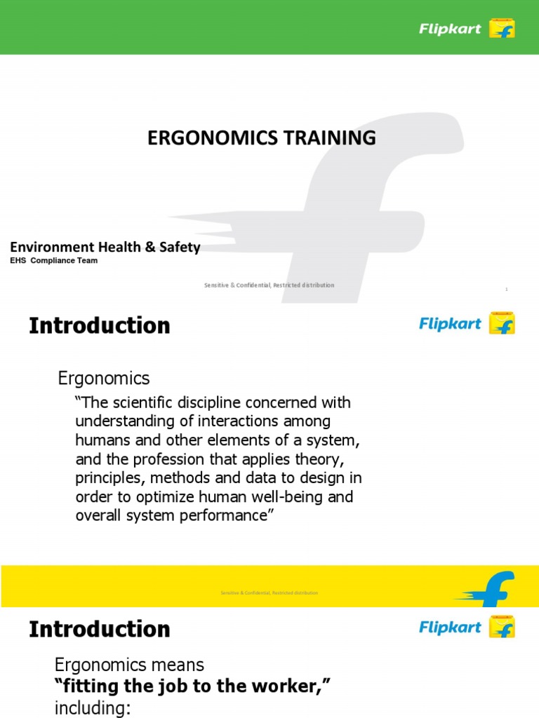 Ergonomics Training Module | PDF | Diseases And Disorders ...