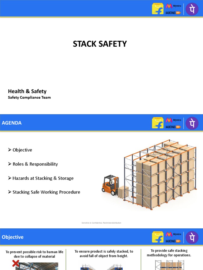 Stack Safety Training Module | PDF | Pallet | Safety