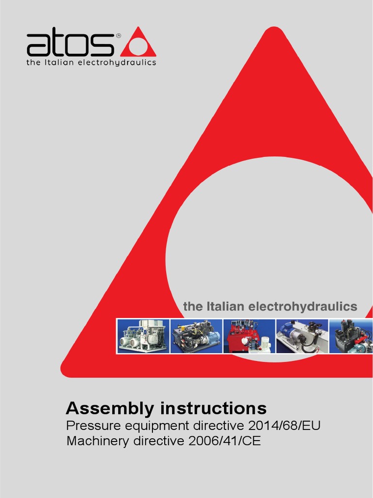 Assembly Instructions: Pressure Equipment Directive 2014/68/ EU ...
