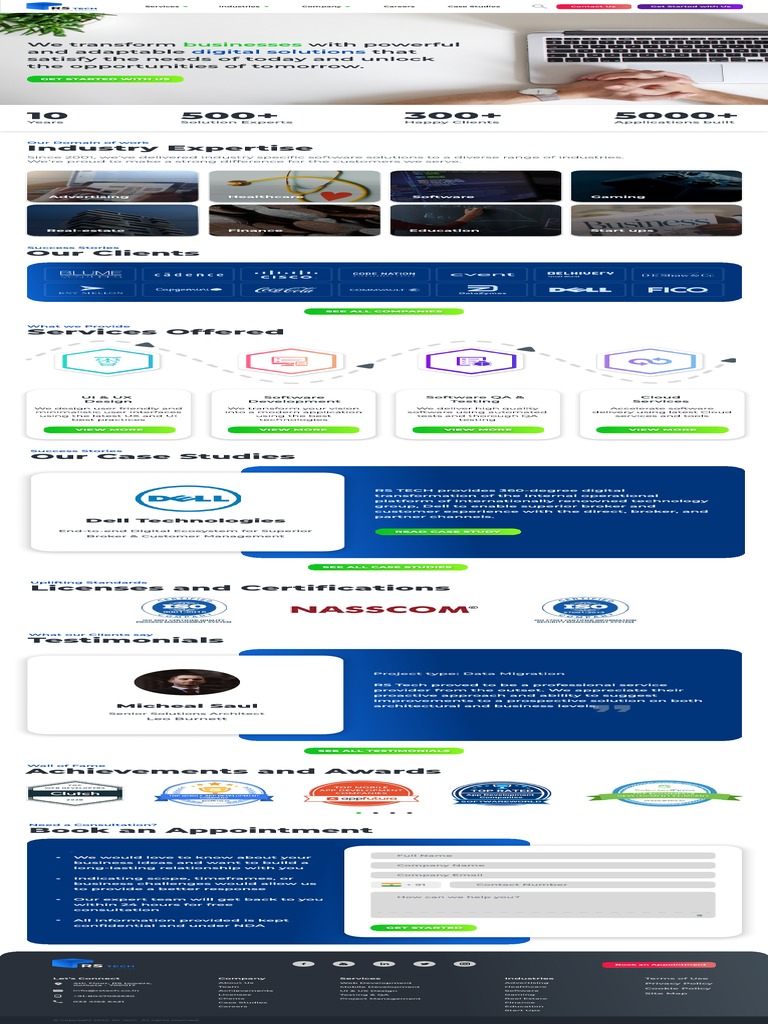 Website Mockup | PDF | Cloud Computing | Software