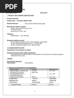 PS 870 B2 Safety Data Sheet | PDF | Toxicity | Chemical Reactions