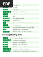 Shortcut dan Rumus Excel Lengkap | PDF