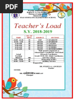 Class Program. Grade 5 Molave | PDF