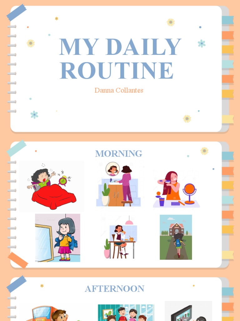 My Daily Routine: Danna Collantes | PDF