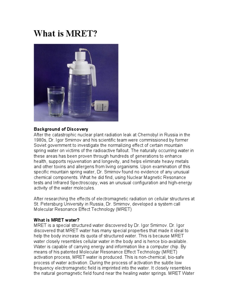 Understanding Molecular Resonance Effect Technology (MRET): An In-Depth ...