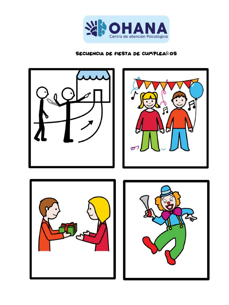 Secuencia de Fiesta de Cumpleaños Infantil | PDF | Crecimiento personal ...