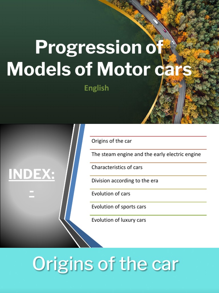 Evolution of the Automobile: A Chronological Examination of Milestones ...