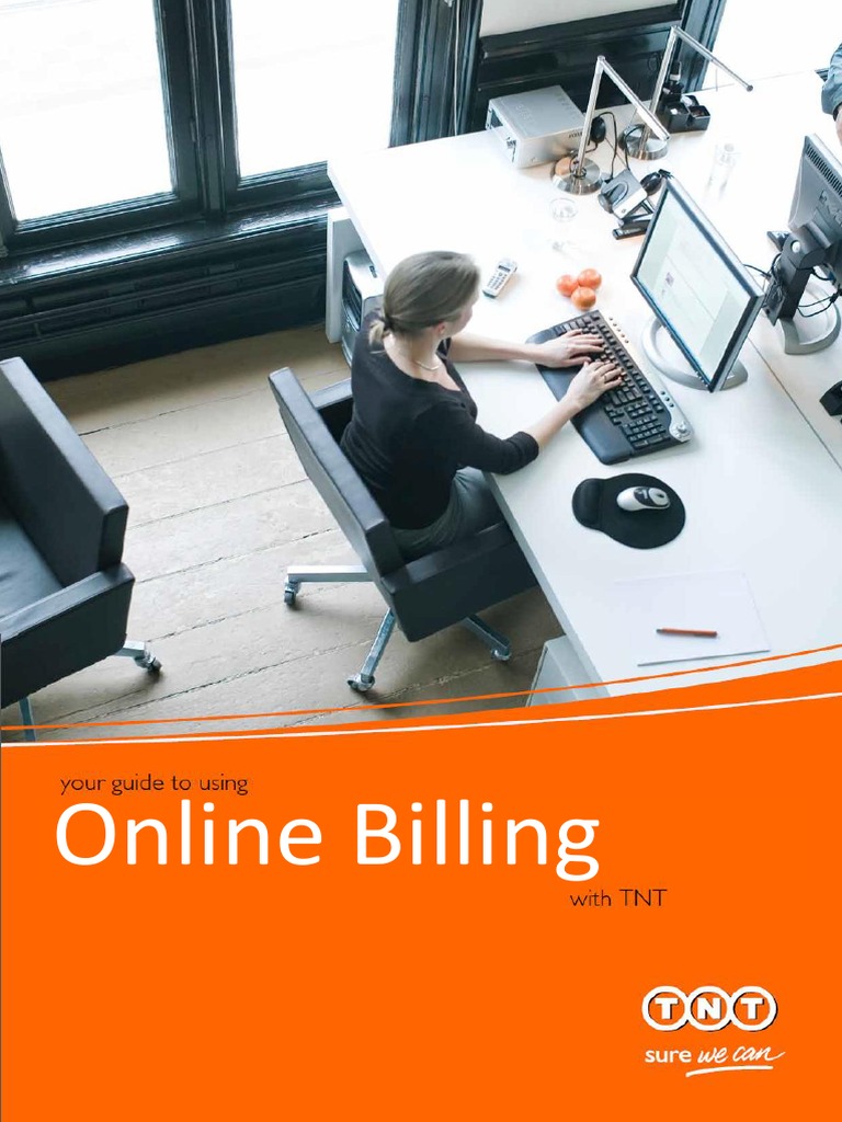 TNT Online Billing Guide | PDF | Invoice | Login