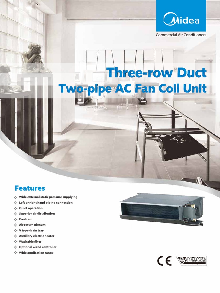 Commercial AC Features & Specs | PDF | Building Engineering | Duct (Flow)
