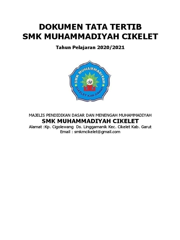 1 Tata Tertib SMKM Cikelet | PDF | Kesehatan Holistik