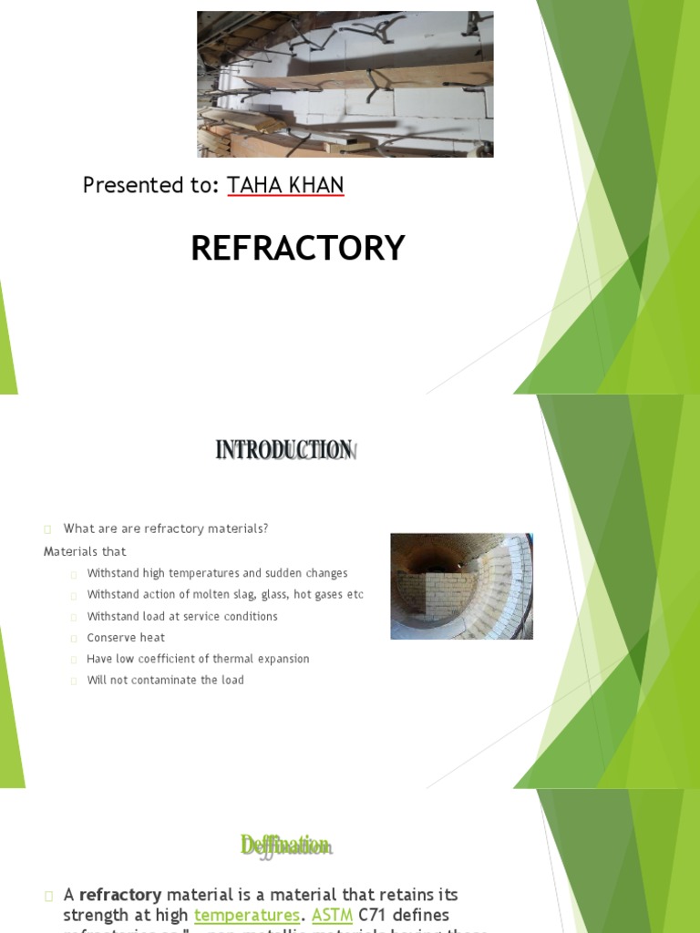 Refractory & Materials | PDF | Refractory | Brick