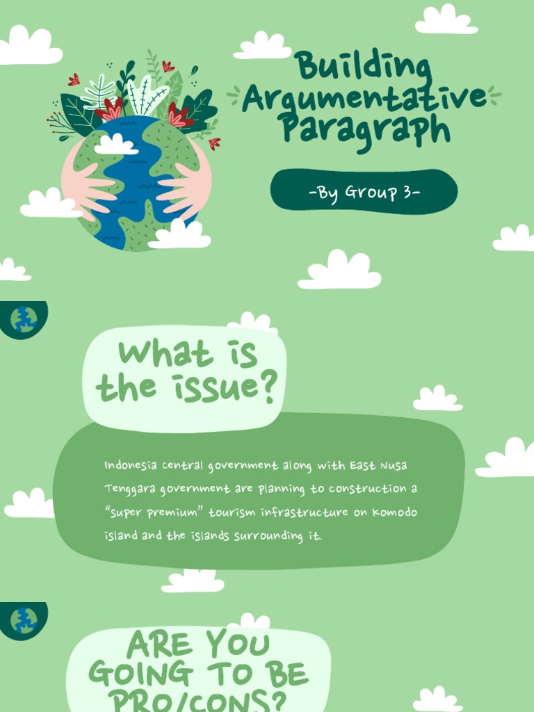 Argumentative Paragraph About The Construction of Super Premium Tourism Infrastructure in Komodo ...