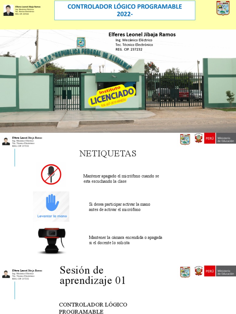 01 Controlador Logico Programable | PDF | Controlador lógico programable | Electrónica