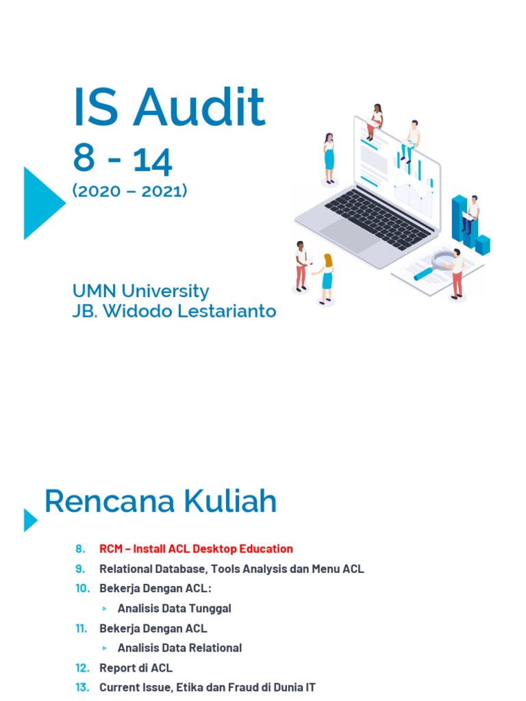 Panduan RCM dan Audit IS di ACL | PDF | Bisnis | Komputer