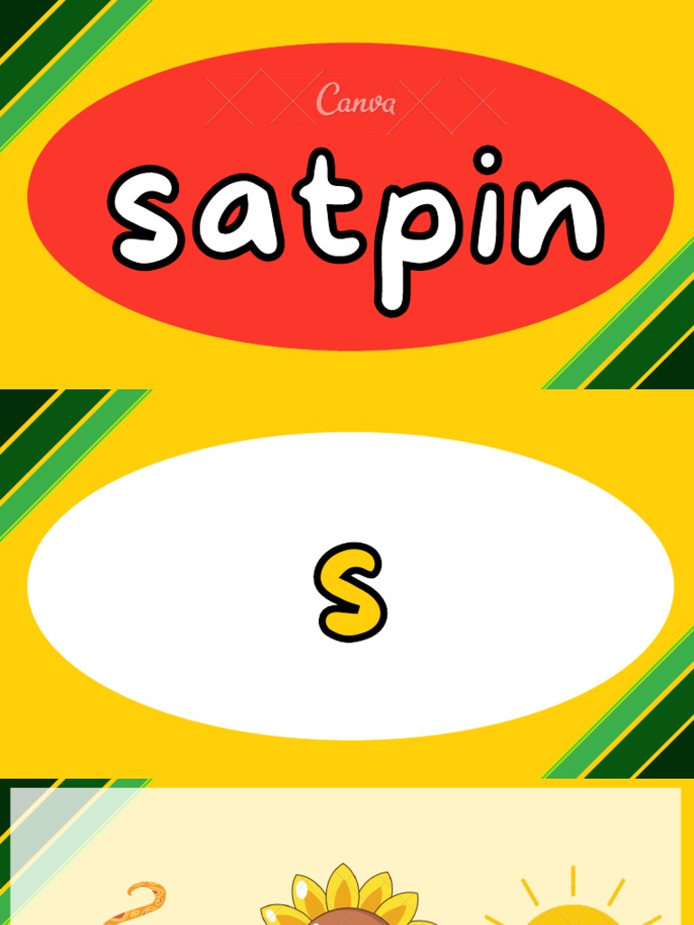 SATPIN Word List and Resources | PDF