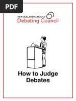 (WSC) Team Debate Guide | PDF | Immigration | English Language