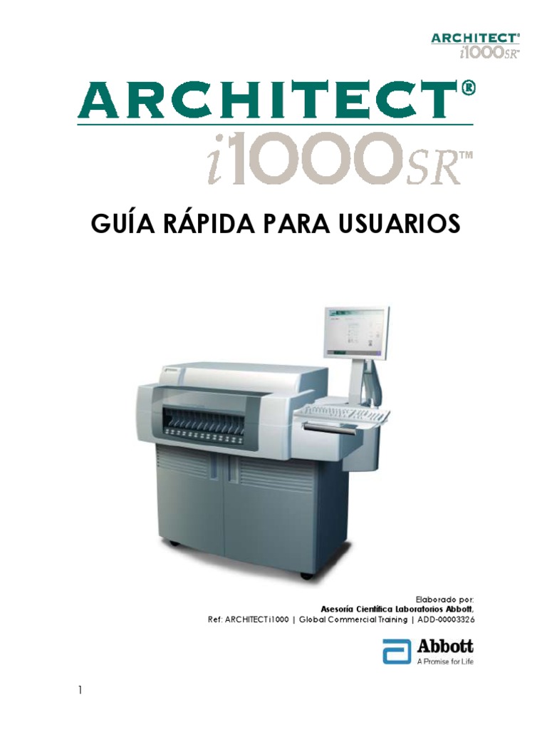 Guía Rápida i1000SR | PDF | Calibración | Residuos