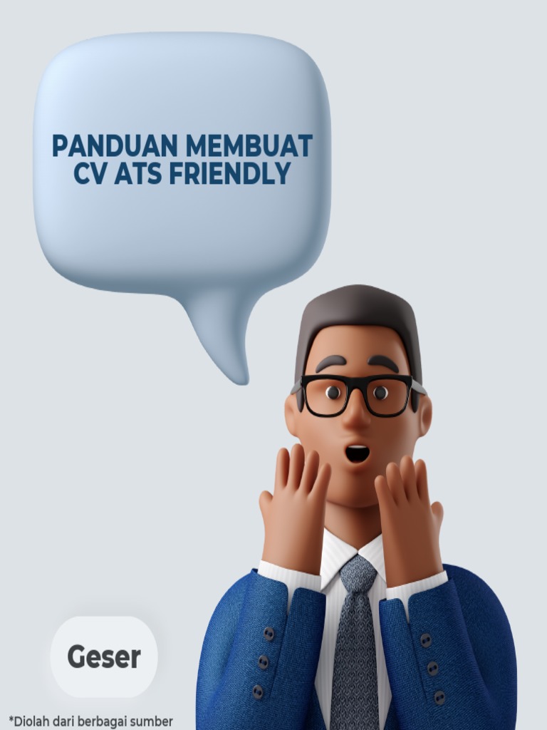 Panduan Membuat CV ATS Friendly | PDF
