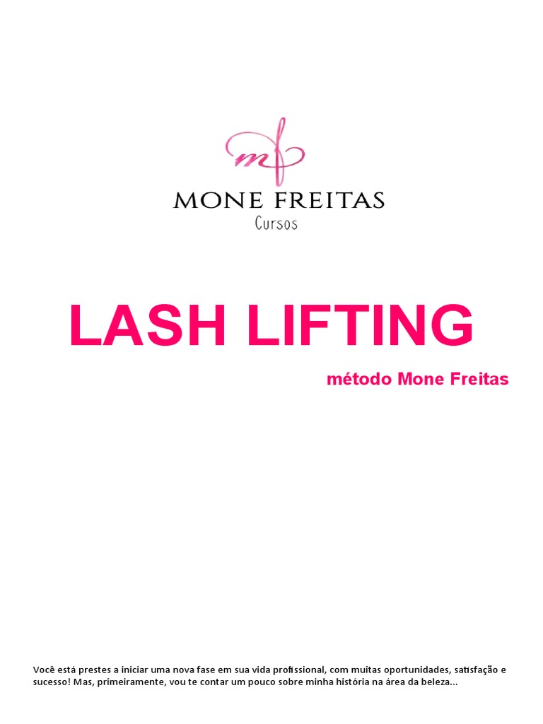 Apostila Completa Lash Lifting 1 | PDF | Cabelo | Pele