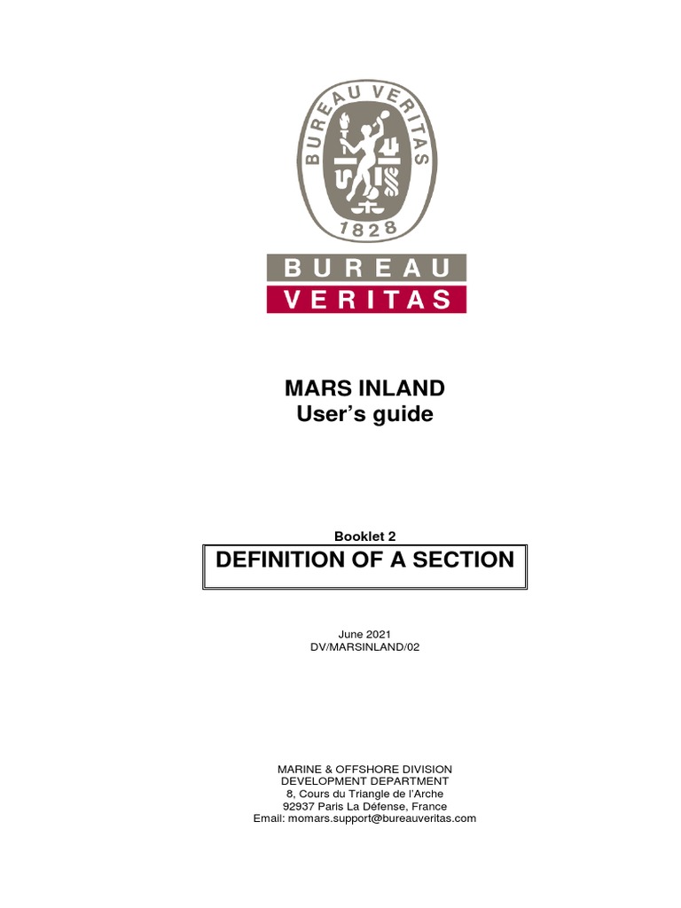Mars Inland User's Guide: Booklet 2 | PDF | Hull (Watercraft) | Curve