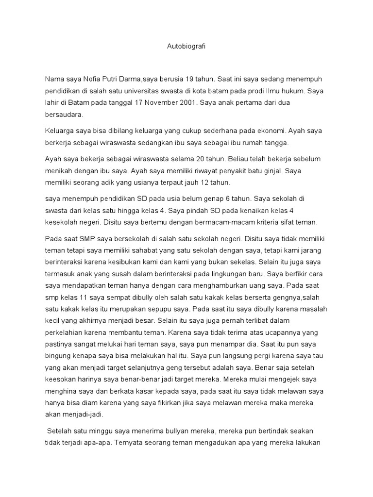 Autobiografi Pdf