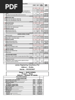 G+1 Residential Building Bill of Quantity YITAYAL | PDF | Pipe (Fluid Conveyance) | Concrete