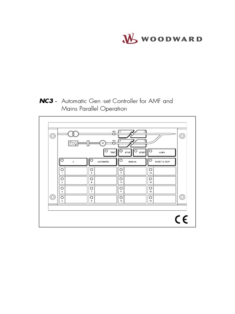 NC3 - Automatic Gen.-Set Controller For AMF And: Mains Parallel ...