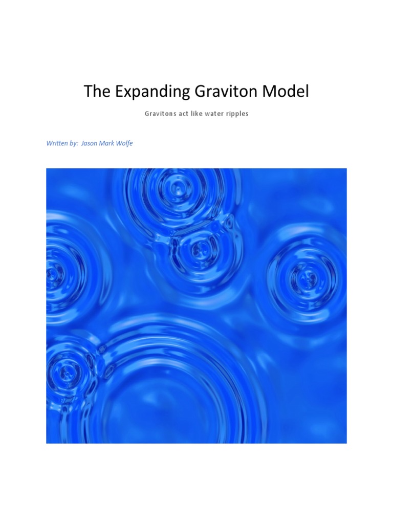 Graviton Model With Experiment | PDF | Quantum Mechanics | Photon
