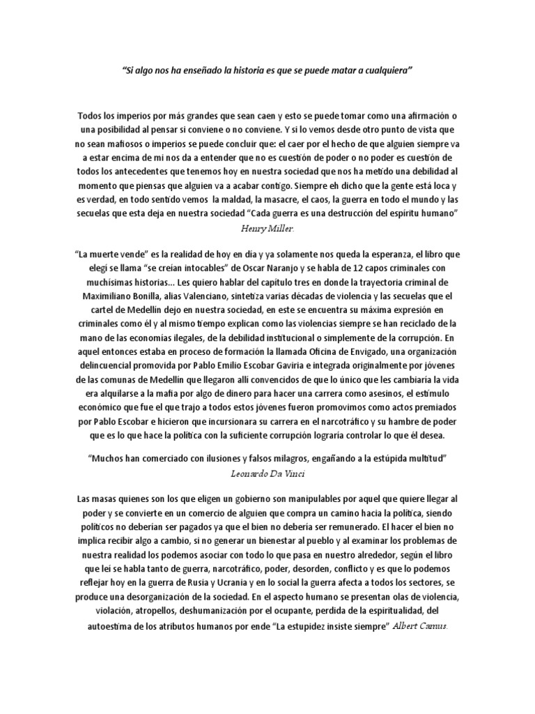 Caída de los que se creían intocables | PDF