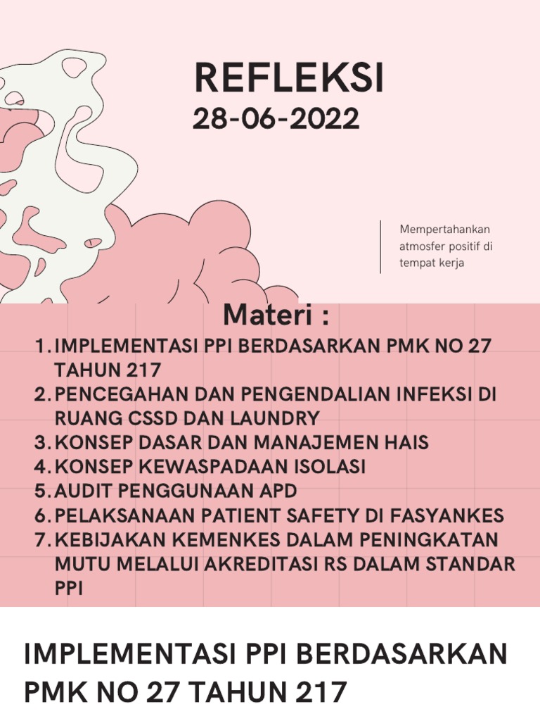 Salinan Dari Presentasi REFLEKSI 2806 | PDF | Sains & Matematika