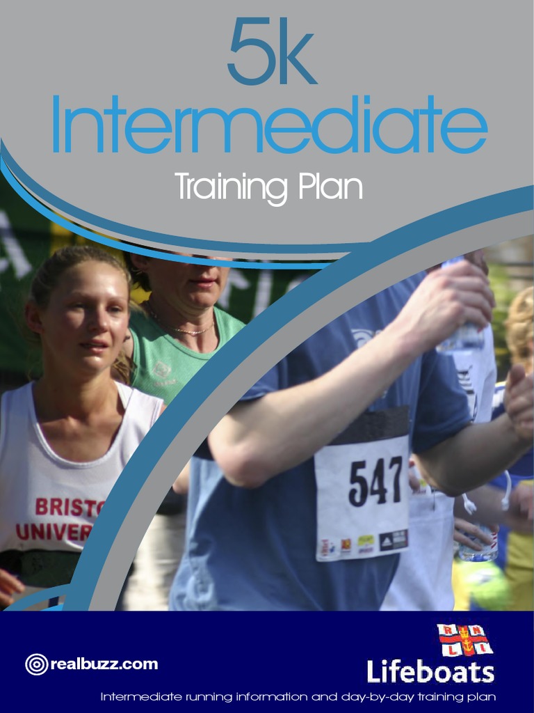 5K Intermediate Training Plan Guide | PDF | Flexibility (Anatomy ...