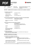 Acti-Klean AK1 MSDS Spa | PDF | Toxicidad | Ciencias fisicas