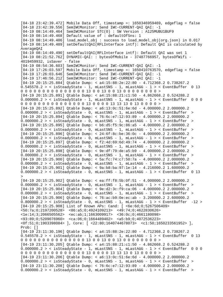 Iwc Dump | PDF | Wireless | Computer Data