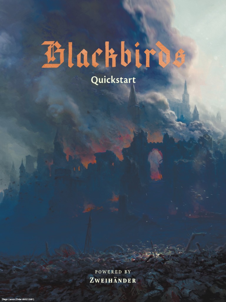 Blackbirds RPG Quickstart - Powered by ZWEIHANDER RPG | PDF | Dice