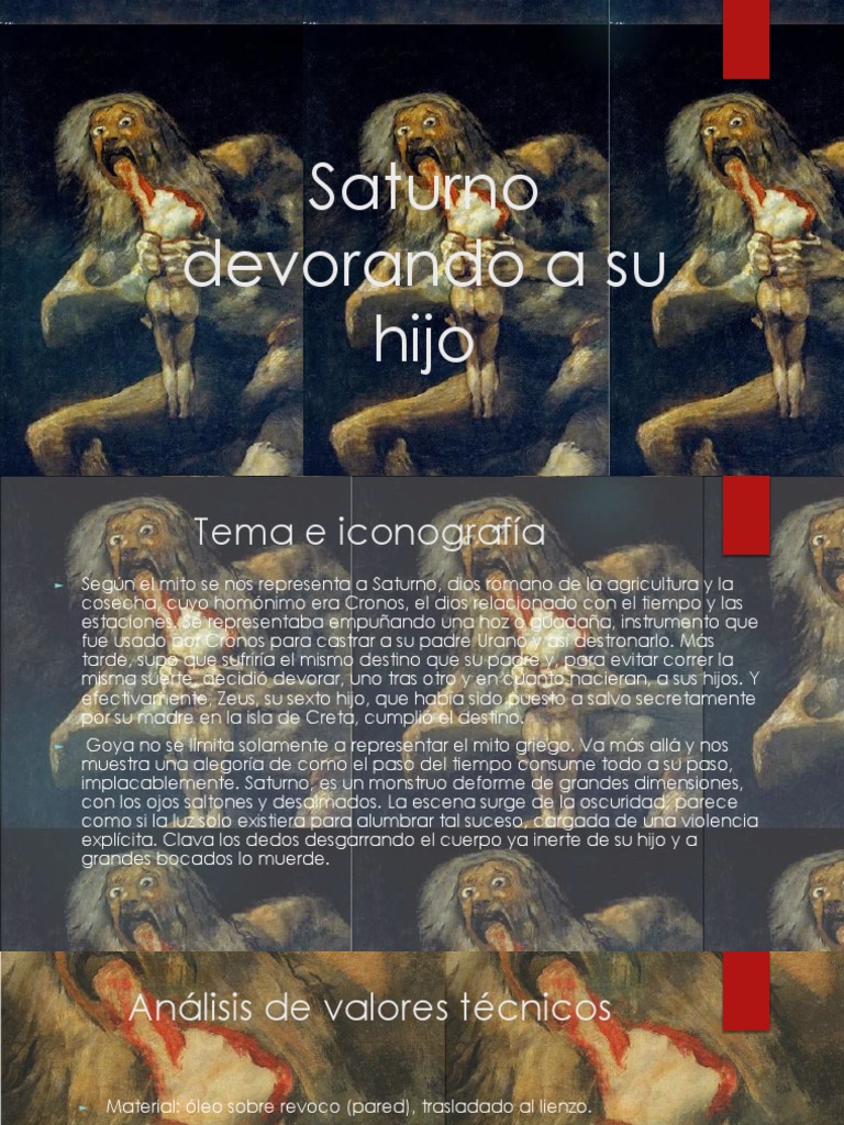 Saturno Devorando A Su Hijo | PDF | Francisco Goya | Pinturas