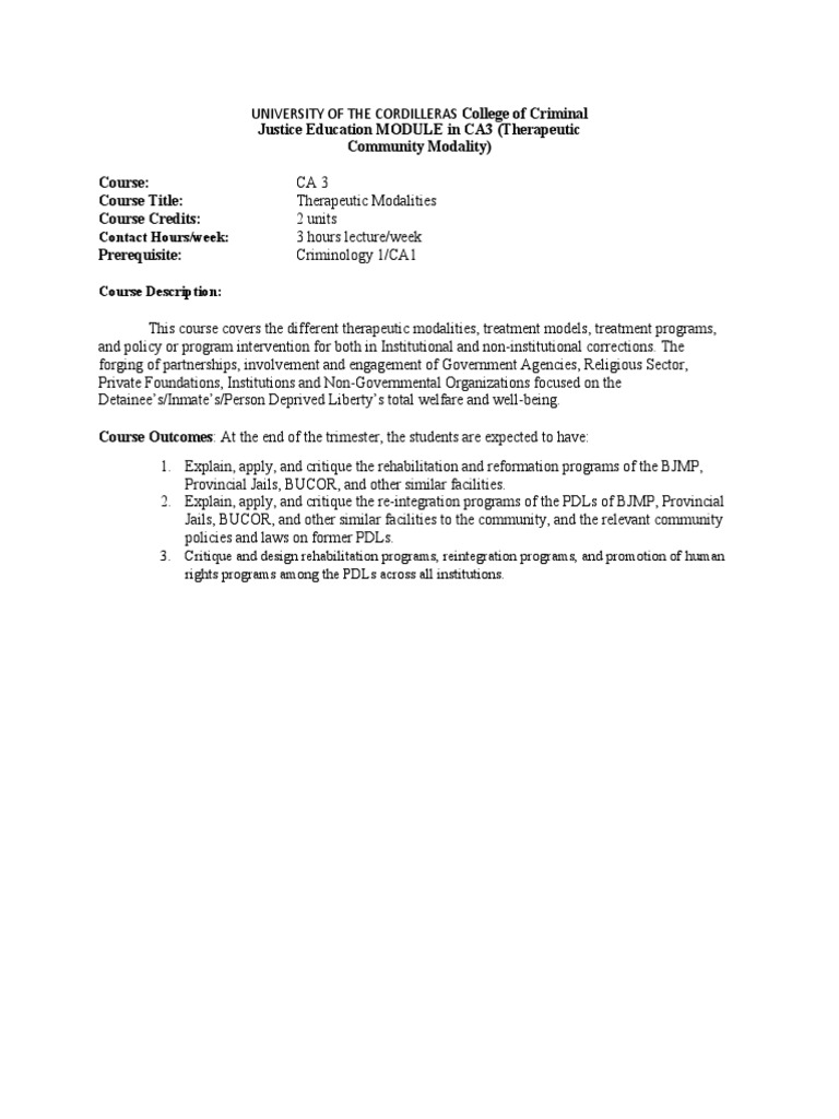 Topic 8. Module 3. Admission and Procedures in BUCOR | PDF | Prison ...