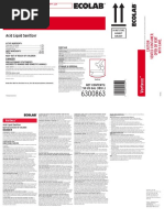 Acticide MBS | PDF | Ink | Disinfectant