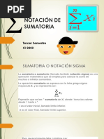 Formulas Sumatoria | PDF