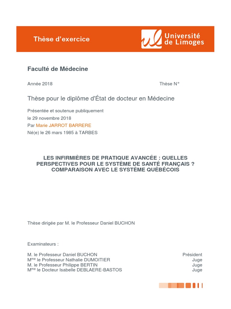 Infirmières de Pratique Avancée en France | PDF | Allaitement ...