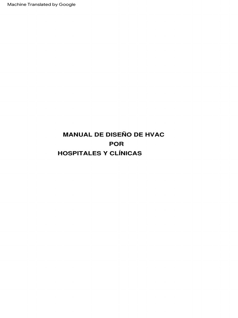 Toaz - Info Ashrae Hvac Design Manual For Hospitals and Clinicspdf PR ...