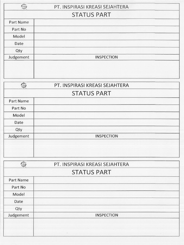 Label OK, WIP, Hold, NG | PDF