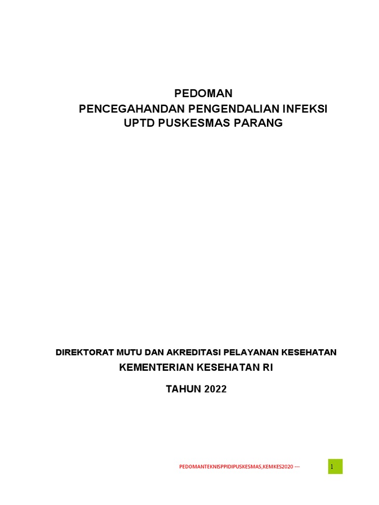 Pedoman Ppi 2022 | PDF