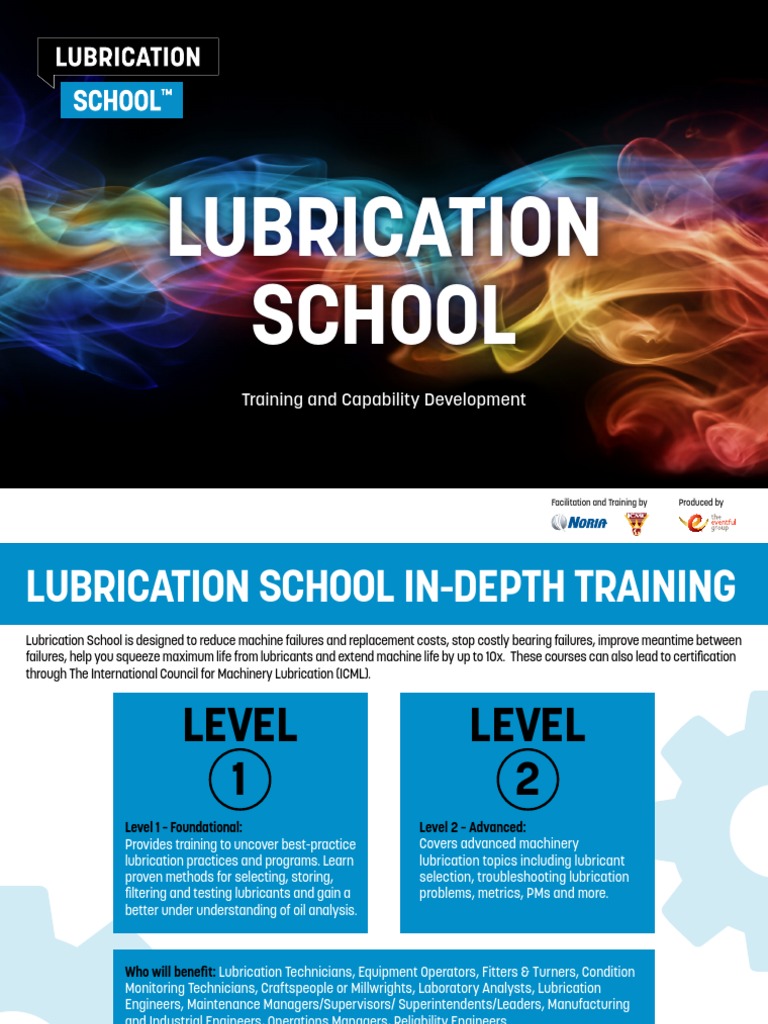 Lubrication School: Training and Capability Development | PDF ...