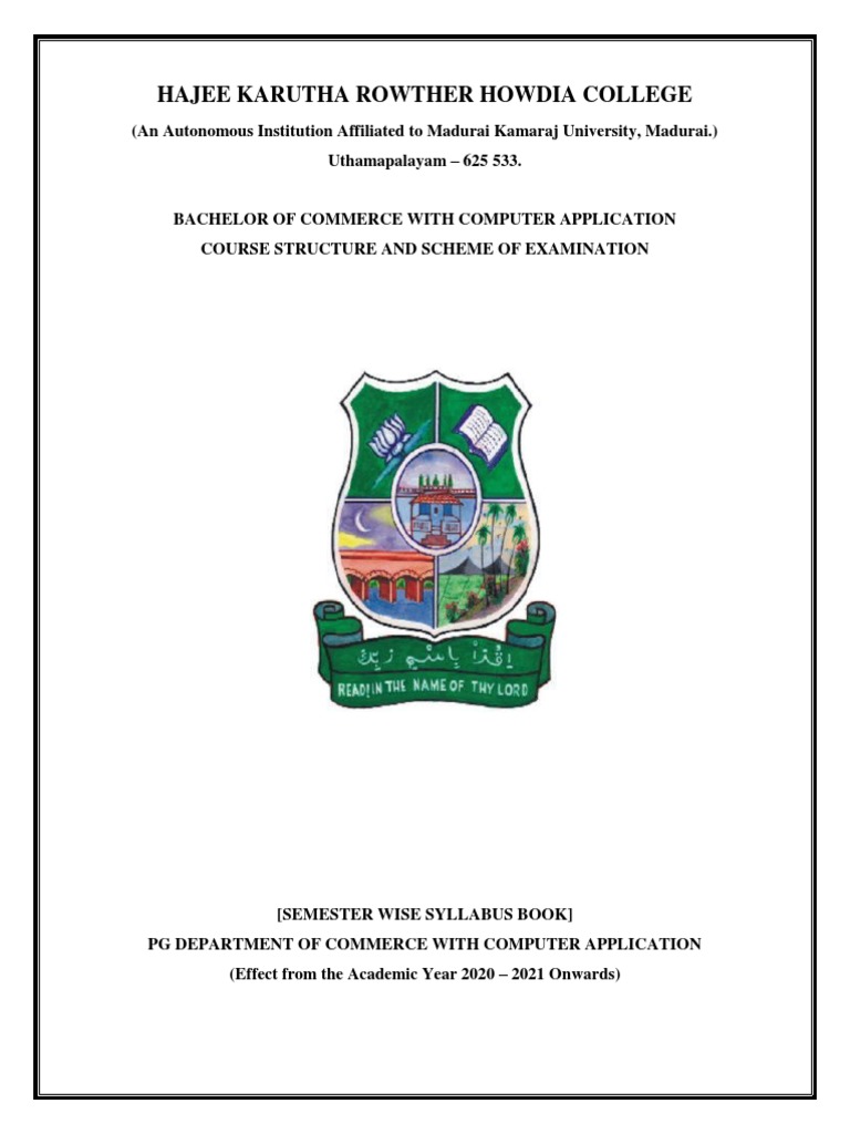 Bcom Ca 2020 21 Pdf Science Critical Thinking