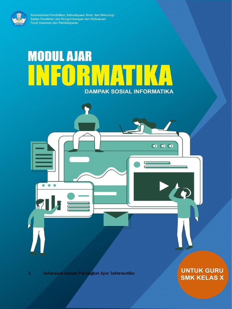 Modul Informatika - Dampak Sosial Informatika (060721) - 2 | PDF