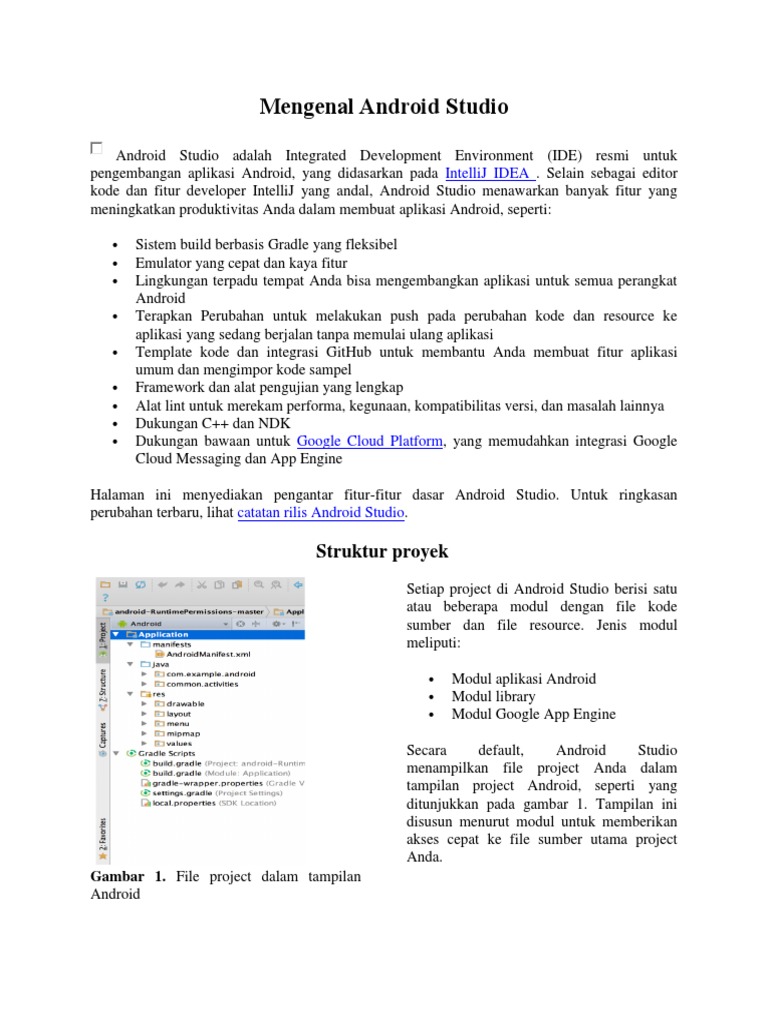 Modul 2 Mengenal Android Studio | PDF