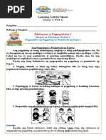 Iba't Ibang Damdamin Worksheet | PDF
