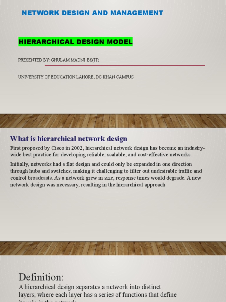 Network Design and Management | PDF