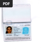 Indian Passport Front and Back Pages | PDF