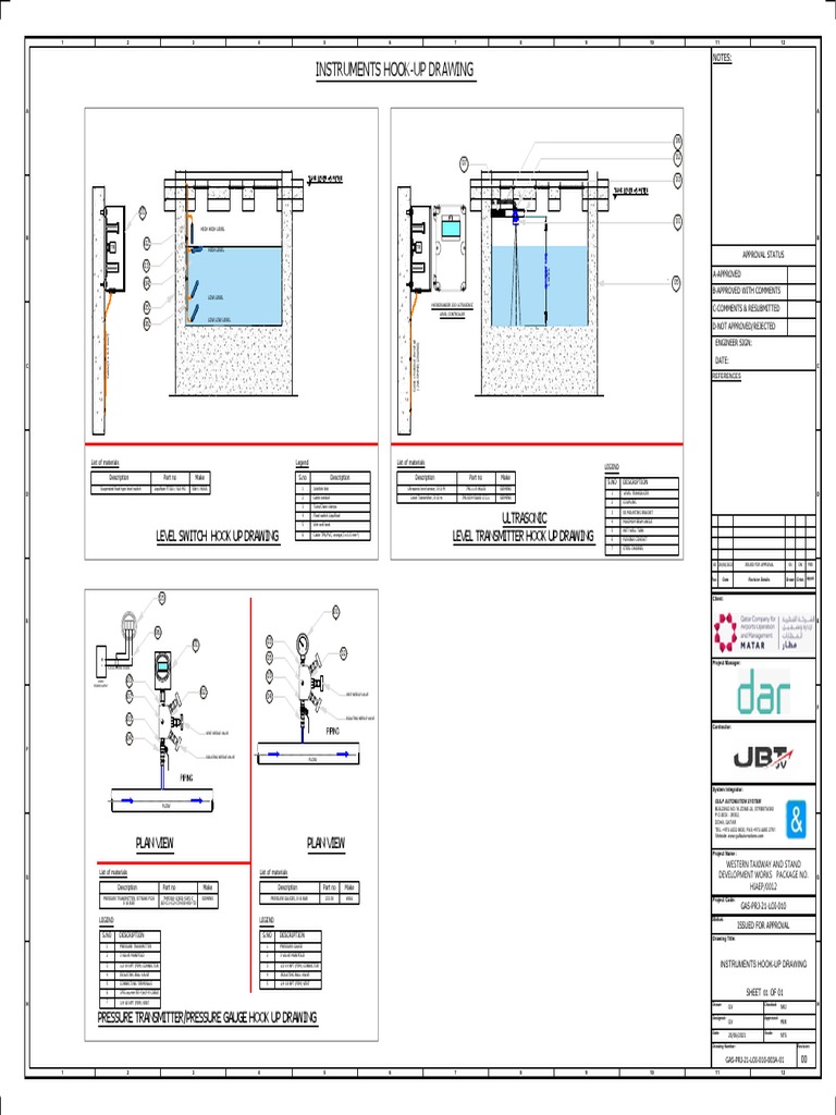 Level Switch Hook Up Drawing Level Transmitter Hook Up Drawing ...